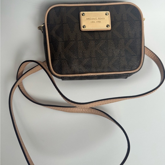 Michael Kors | Bags | Michael Kors Mini Monogram Crossbody Bag | Poshmark